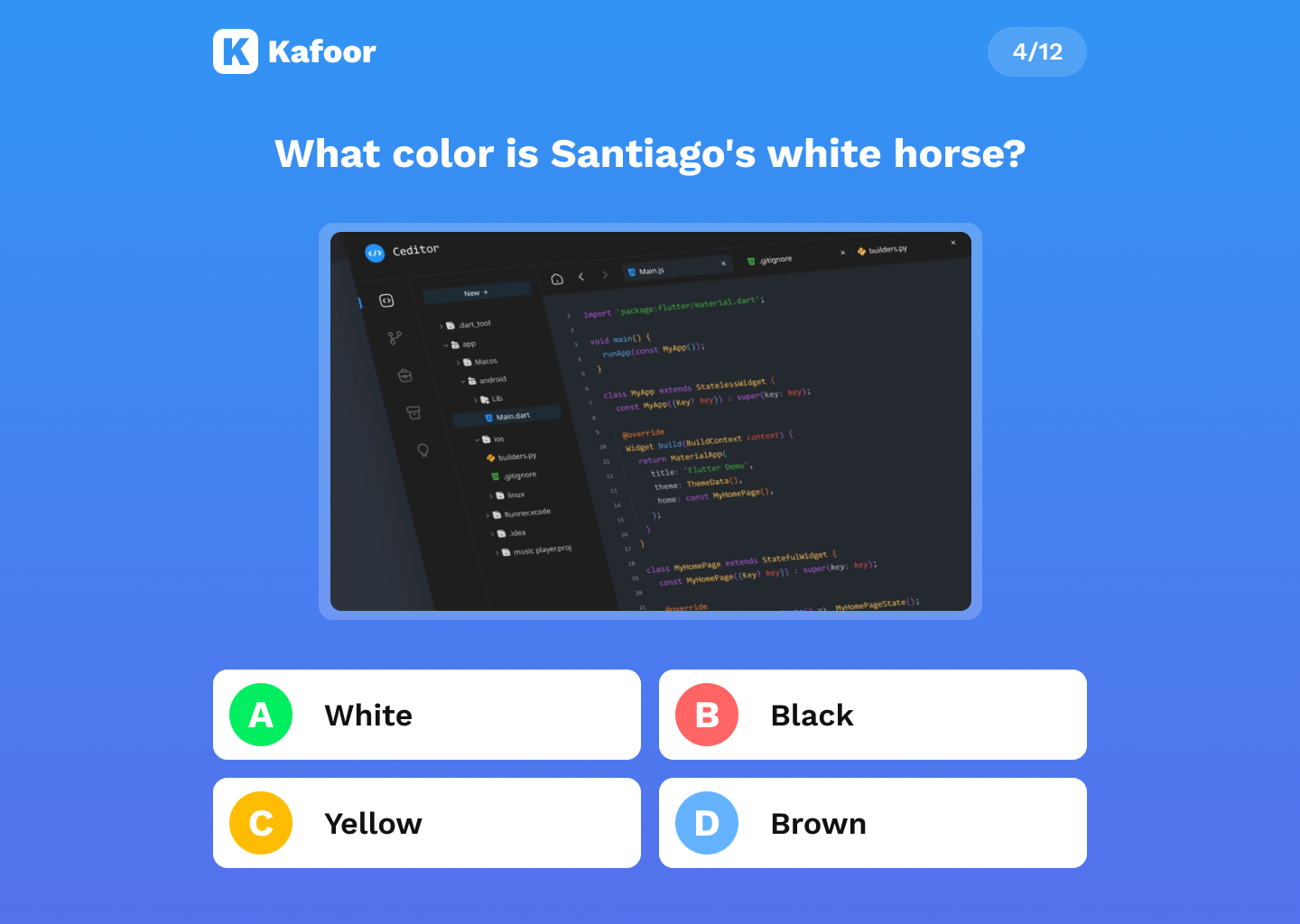 Kafoor - Design of a Kahoot clone by Dev en Apuros on Dribbble
