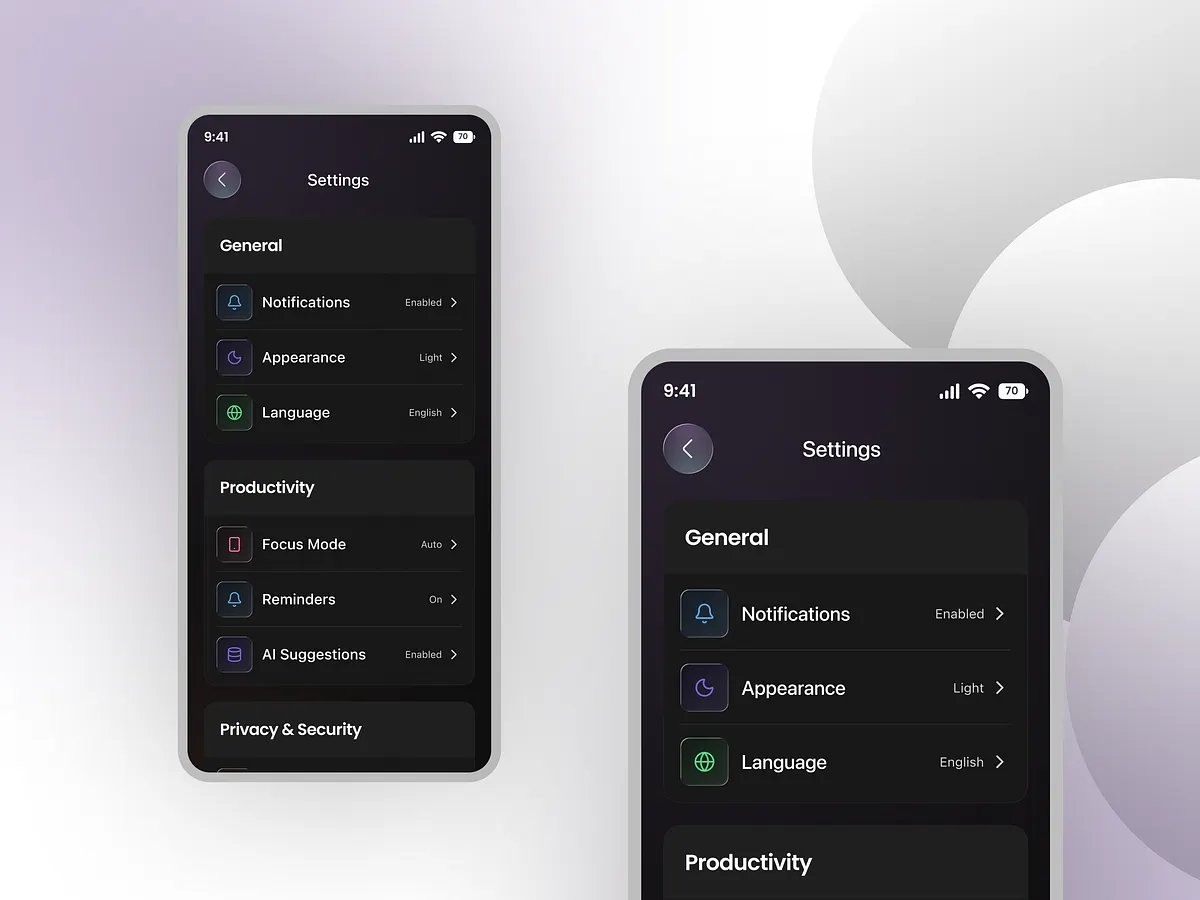 Browse thousands of Toggle UI images for design inspiration | Dribbble
