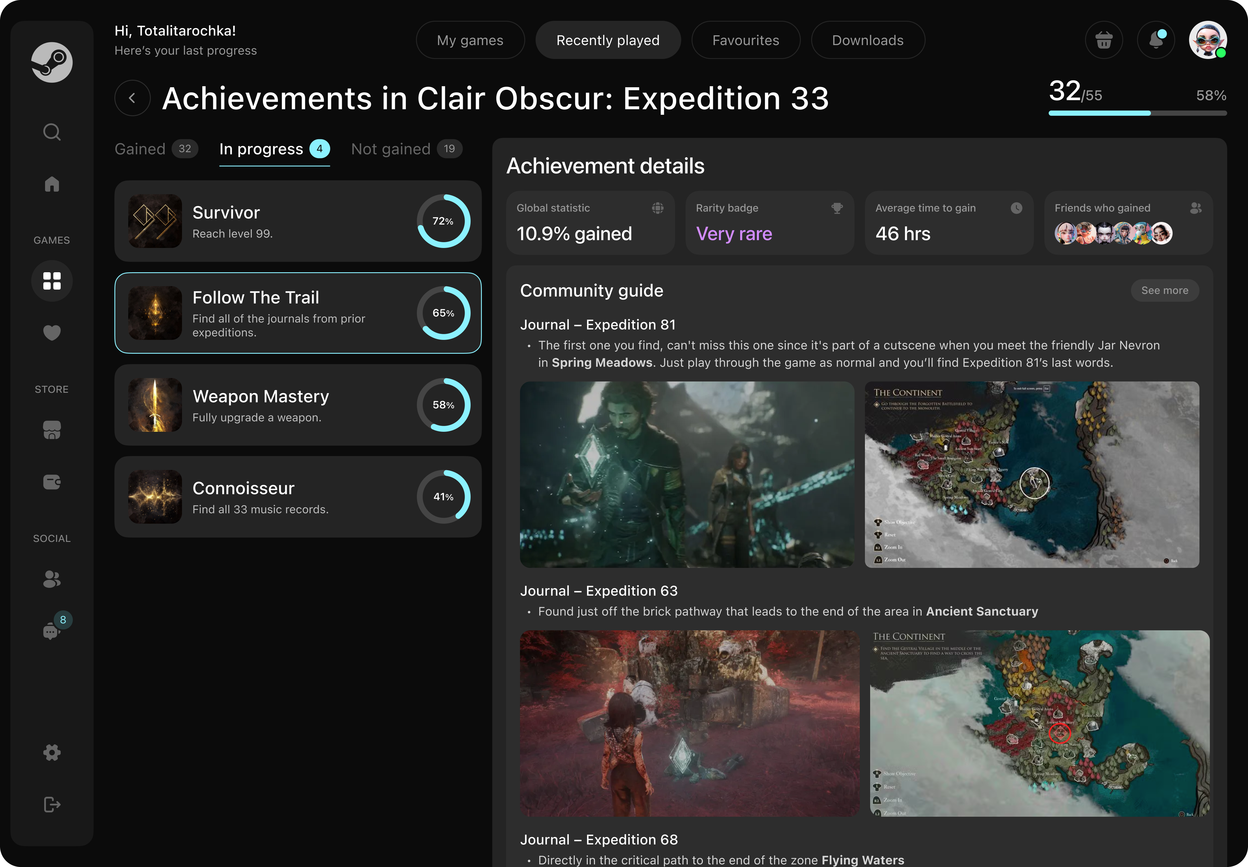 Steam Redesign — Expanding the Experience by Dina Rafikova on Dribbble
