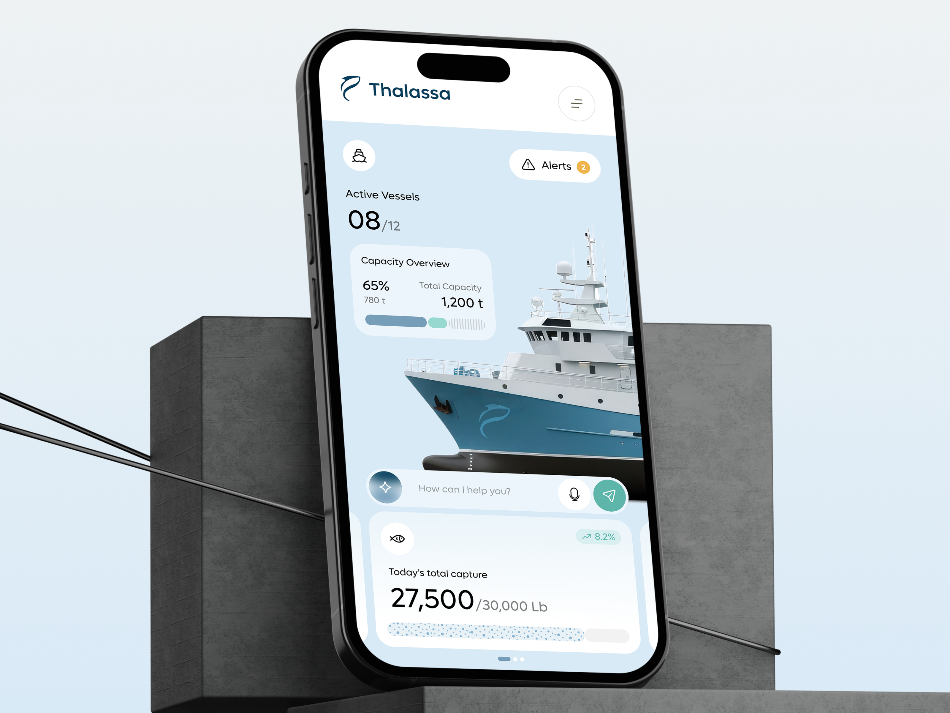 Thalassa: Fishing Logistics Responsive Version by Sogaso: UX/UI Design ...