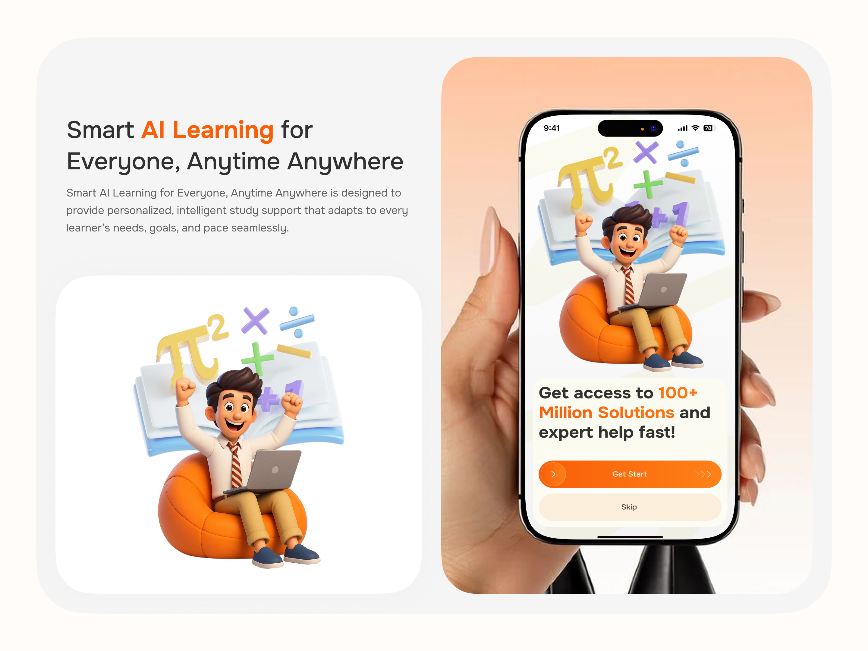 AI Education Mobile App UI/UX Design Concept by UI Mostofa Ibrahim ⭐️ ...