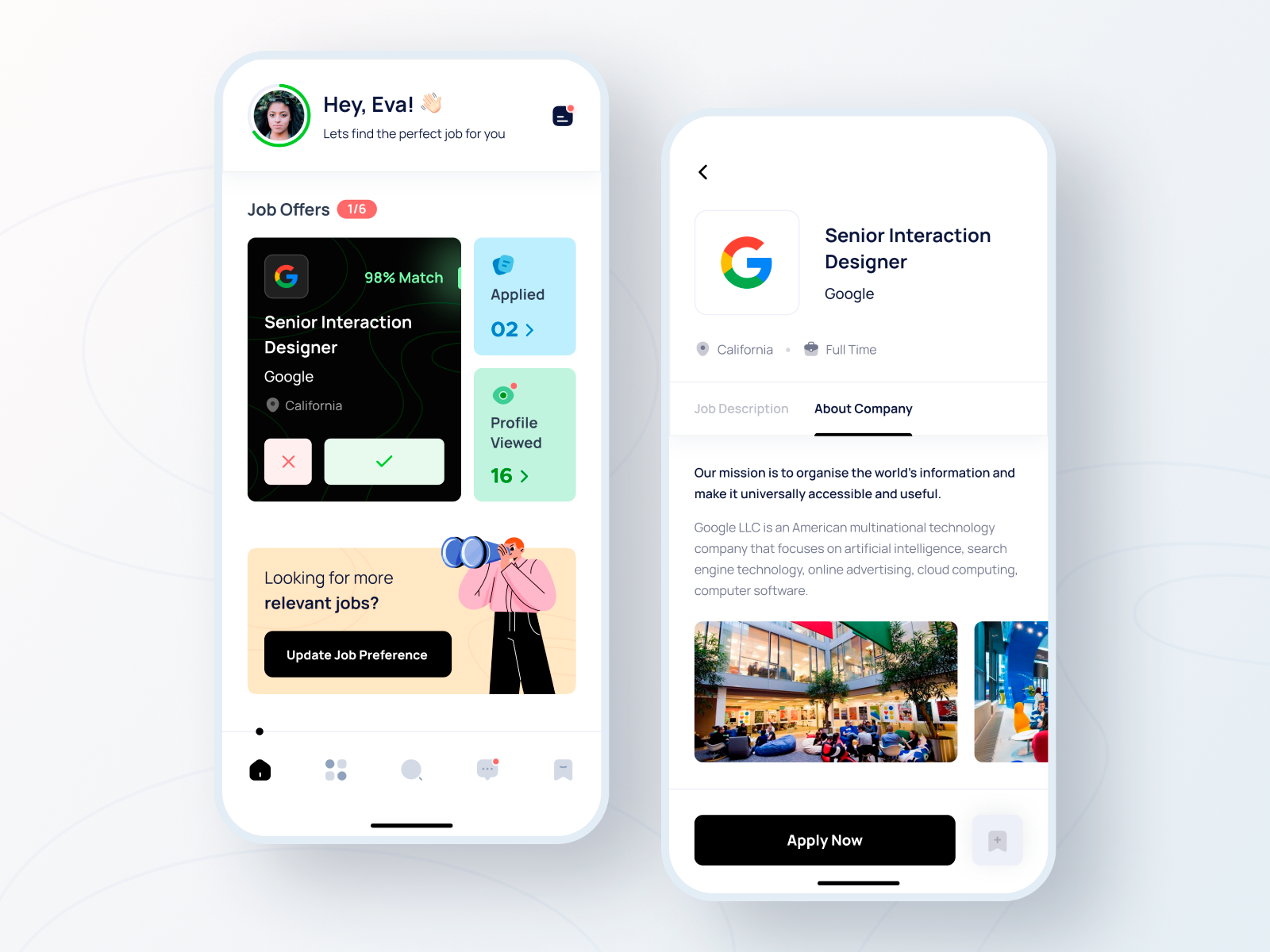 Job Search App Concept By Vishal Chavan On Dribbble job-search-app-concept-by-vishal-chavan-on-dribbble