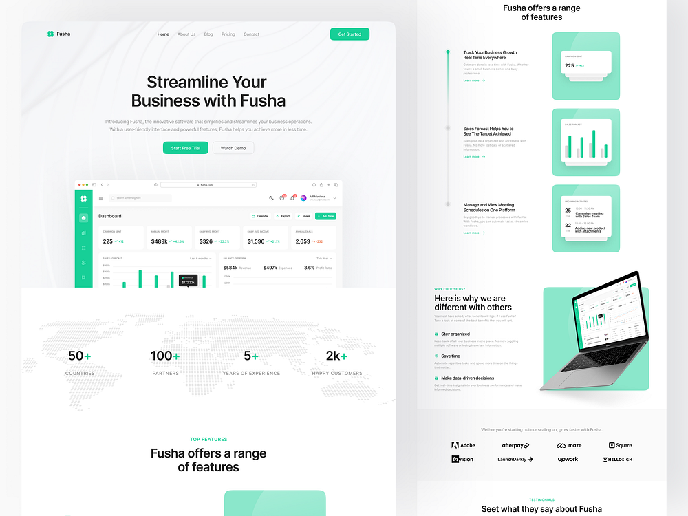 Sales Management Dashboard - Deskboard by Ali Husni for Pickolab Studio ...