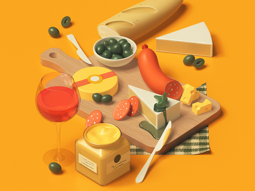Browse thousands of Cheese images for design inspiration | Dribbble
