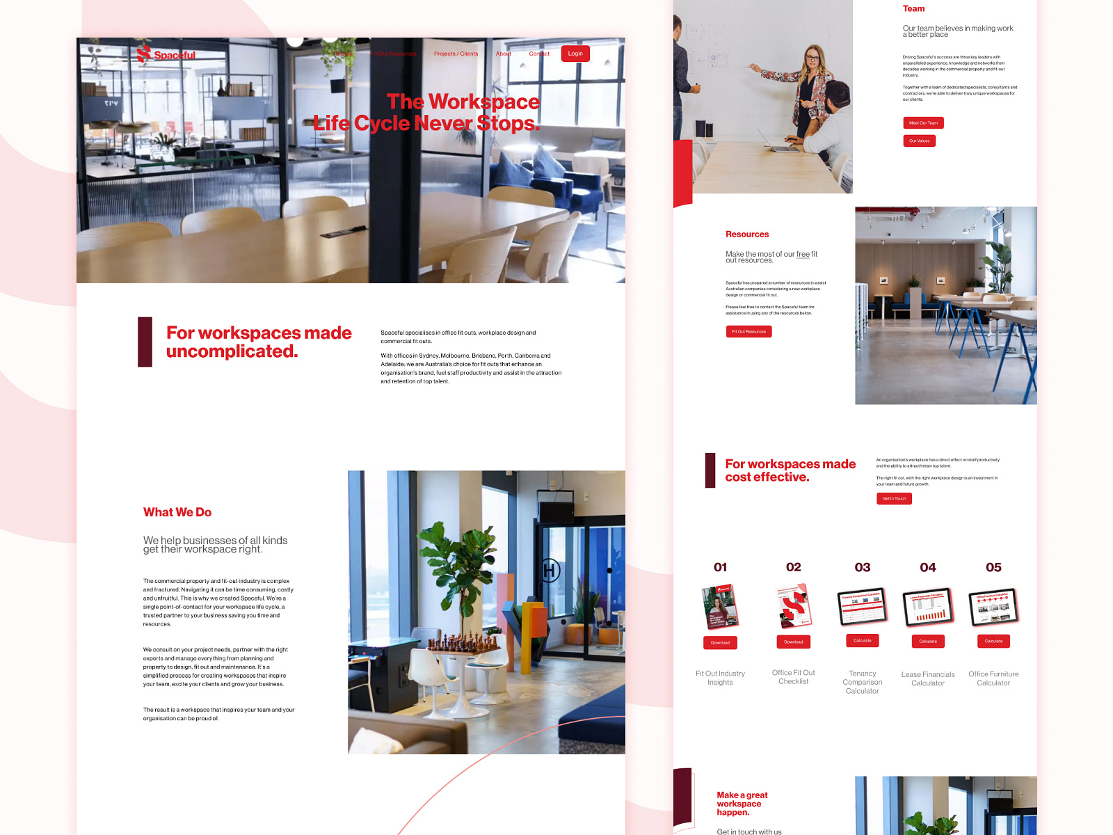 Spaceful - WordPress by Brightness Group on Dribbble