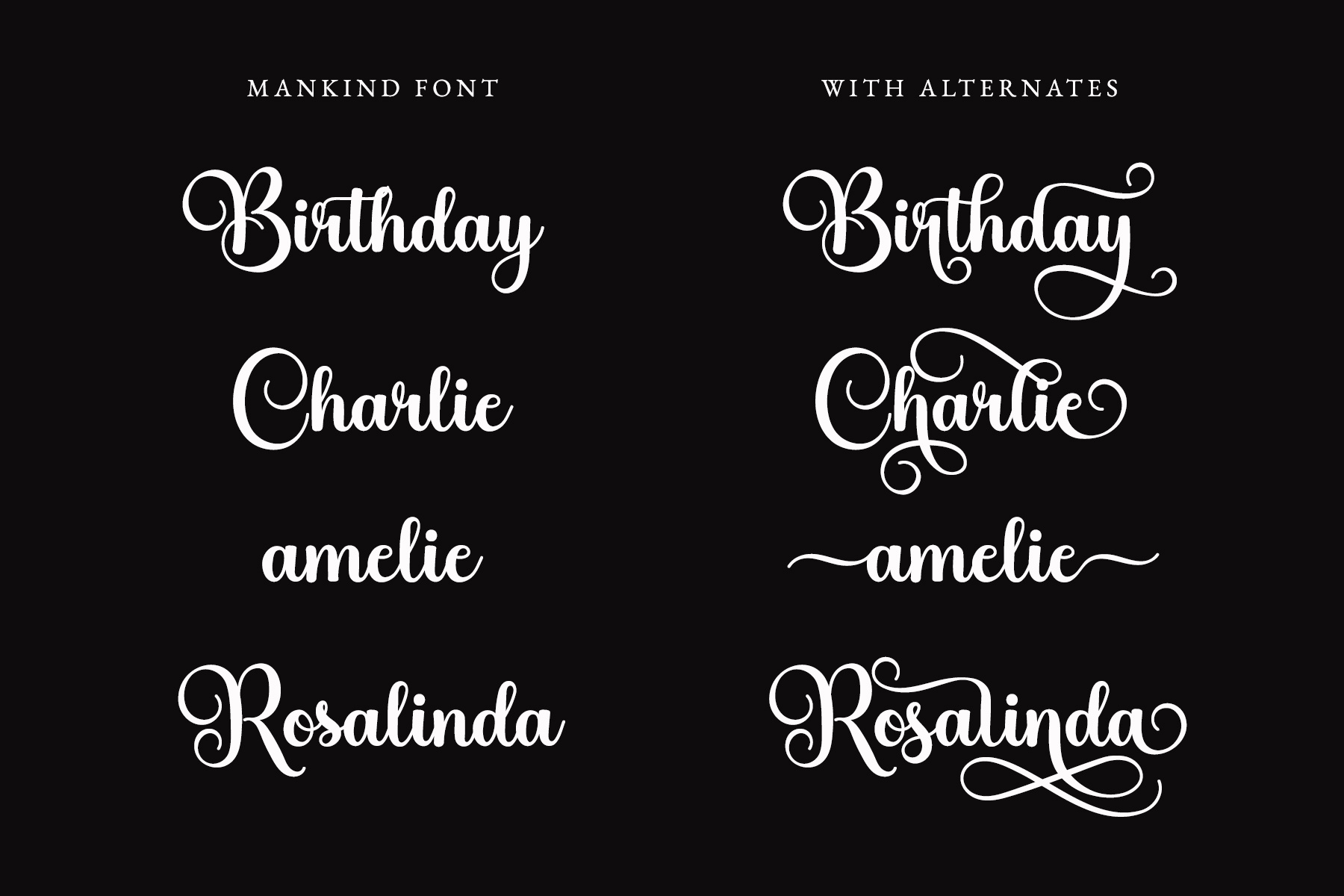 Mankind - Swirl Modern Script Calligraphy Font by Ainur Rofiq (Airotype ...