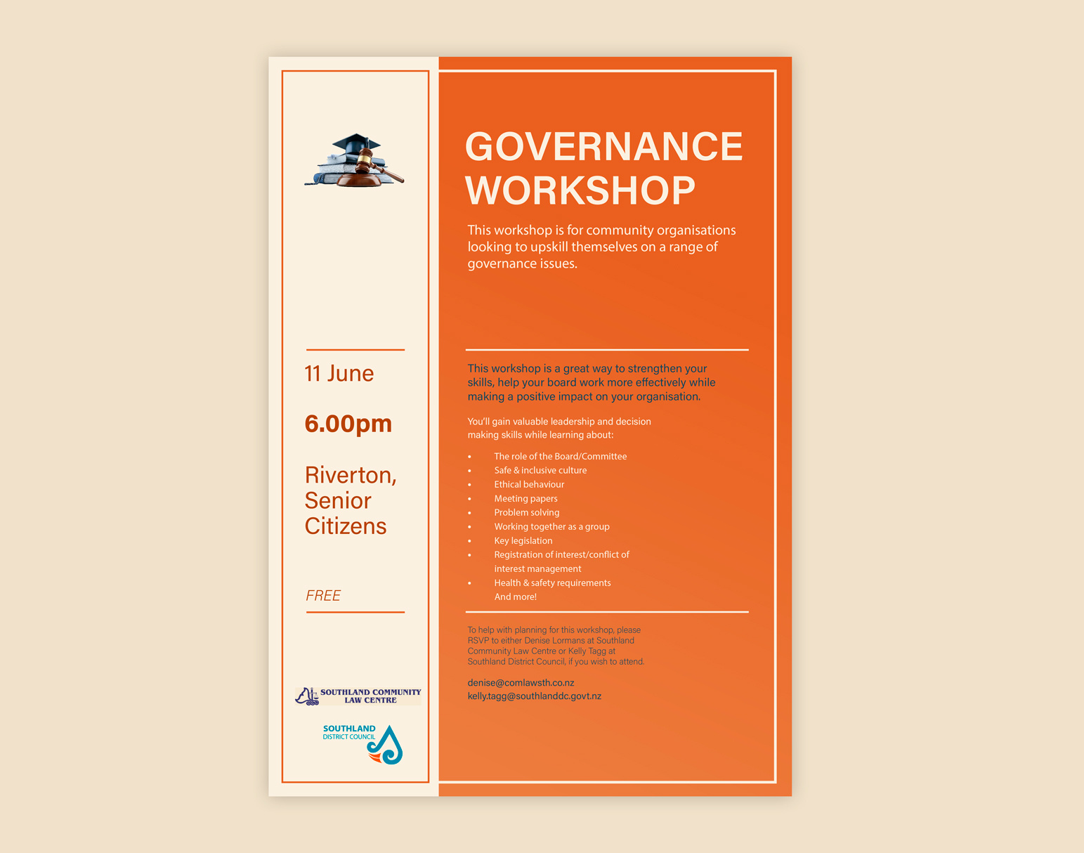 Posters for the governance workshop by Kate Garnyk on Dribbble