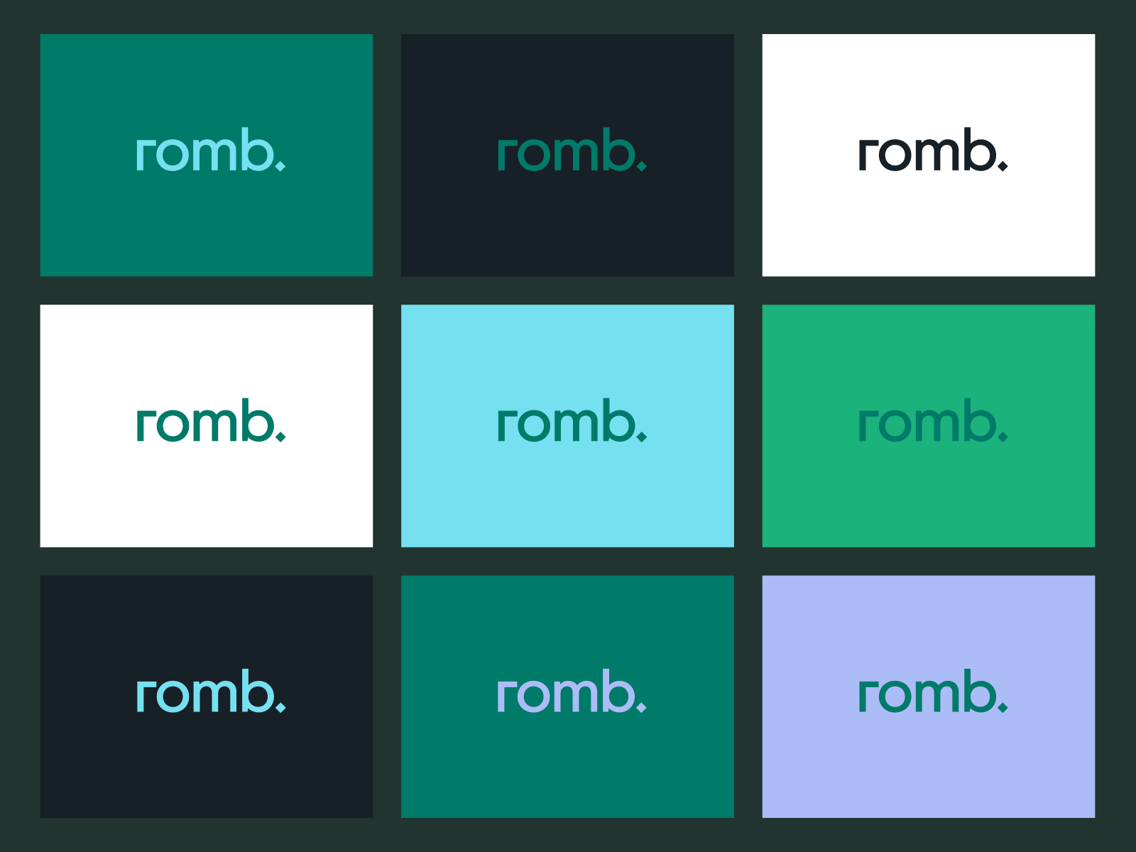 Romb Branding by Maxim Berg for Sick Agency on Dribbble