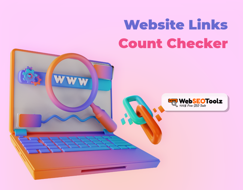 Free Website Links Count Checker by Webseotoolz on Dribbble