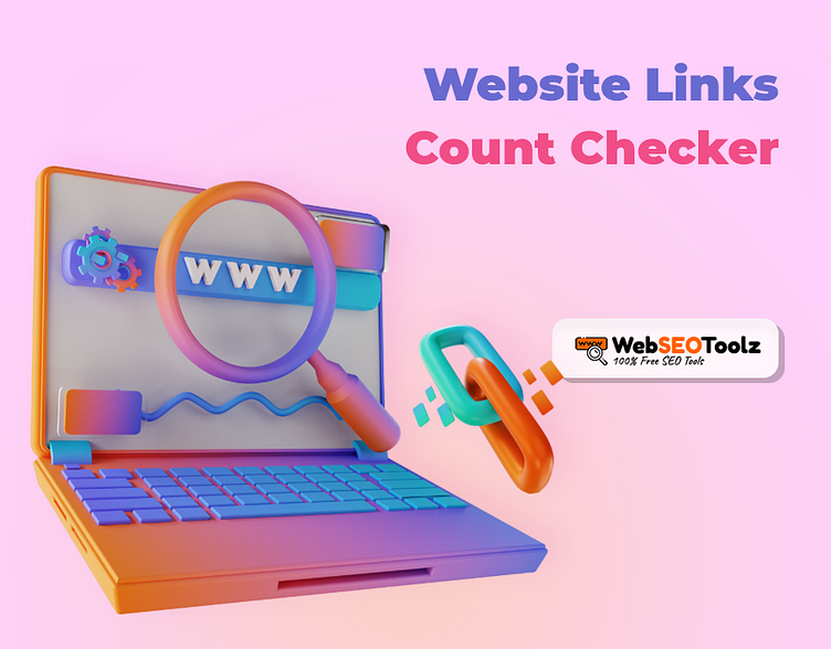 Free Website Links Count Checker by Webseotoolz on Dribbble