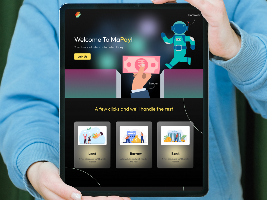 landing page UI design inspiration by Muskan Bansal on Dribbble