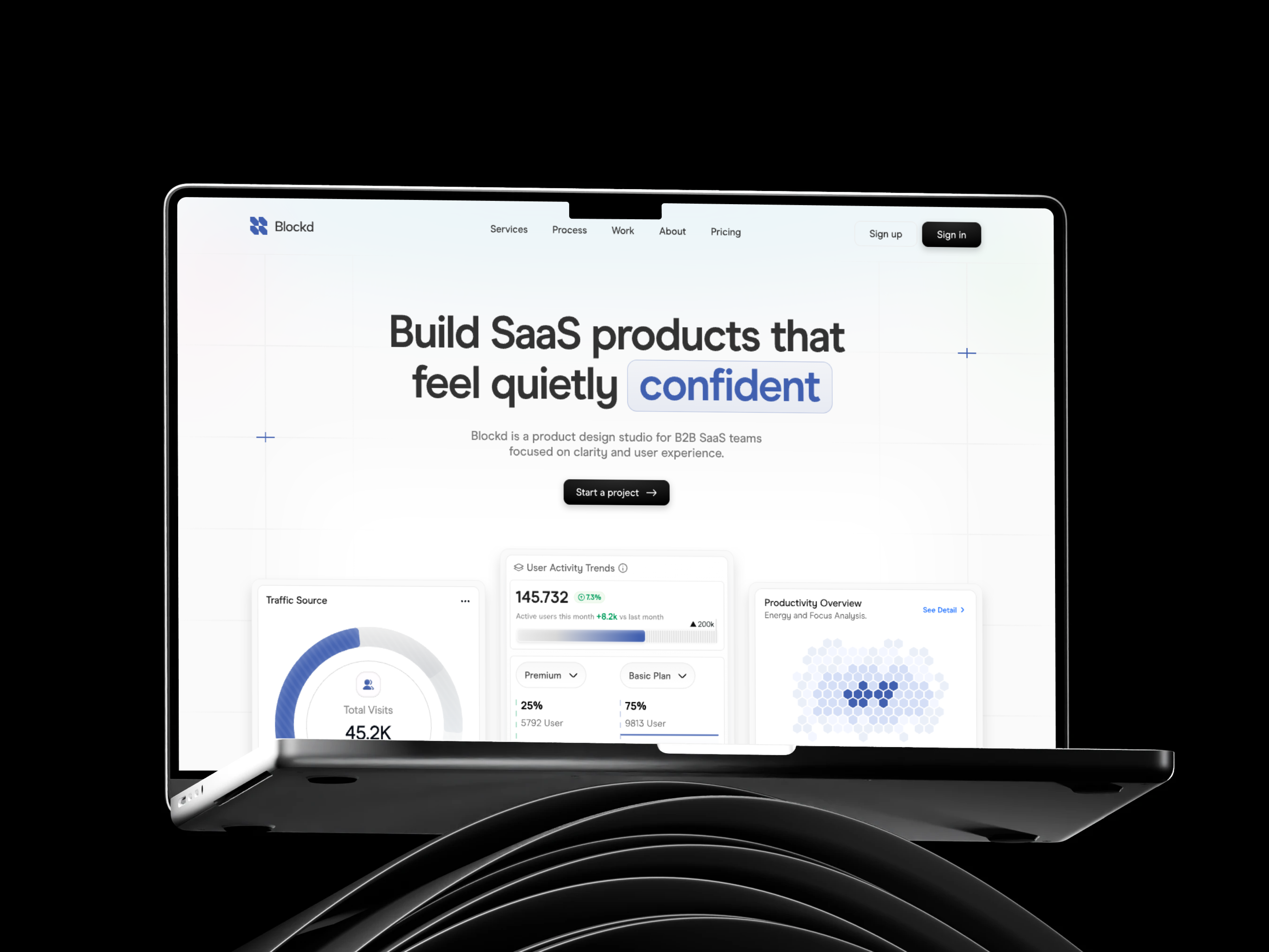 Blockd - SaaS Design Studio Landing Page by Product SAAS for Cansaas on ...