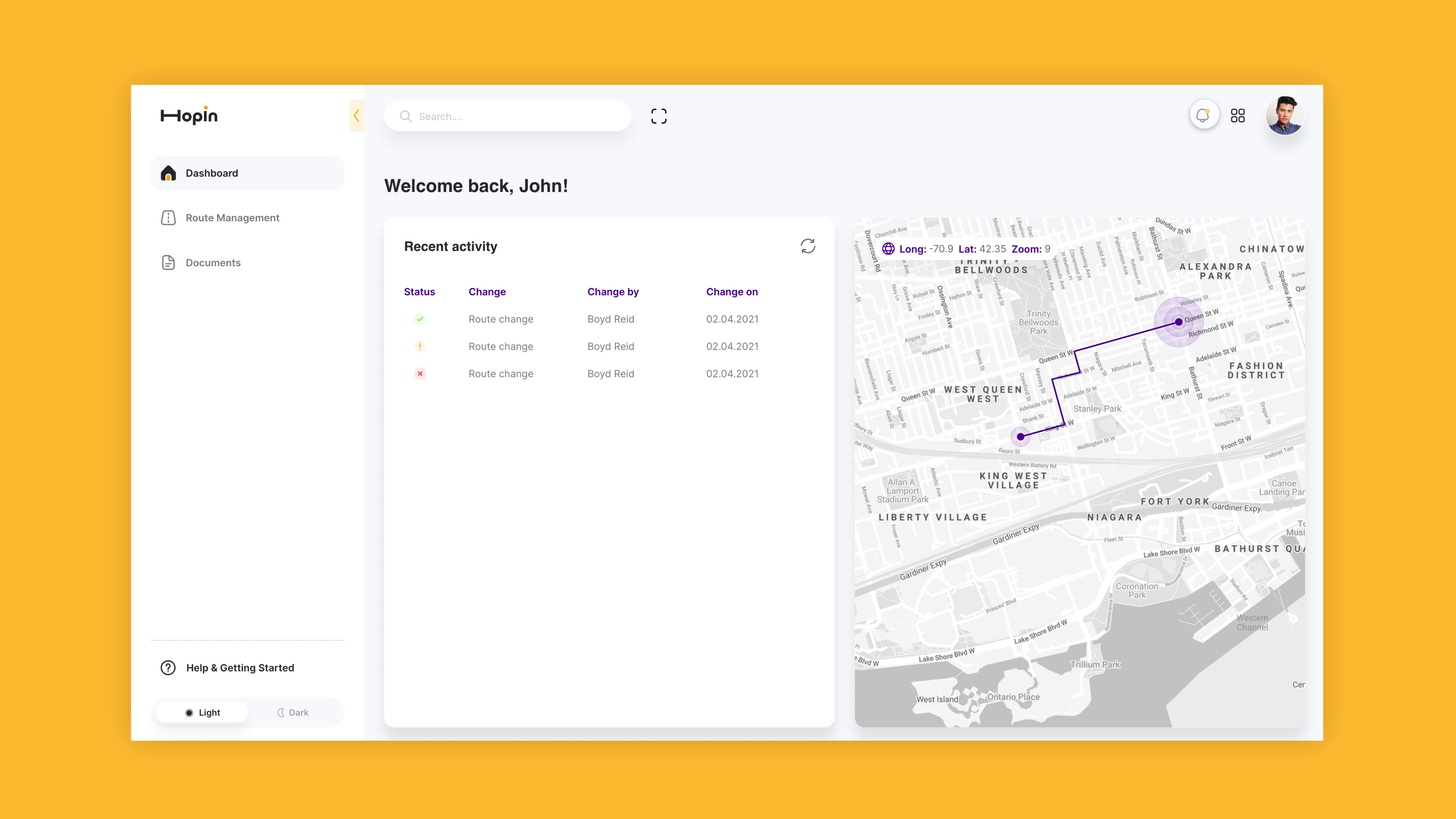 Web Application Platform Design (Light/Dark mode) by Wanderland Agency ...