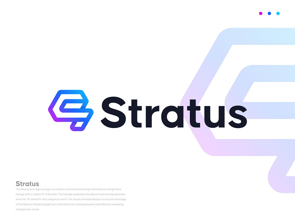 Stratus Logo, Tech Logo, Logos by Motaleb Hossain | Brand Designer for ...