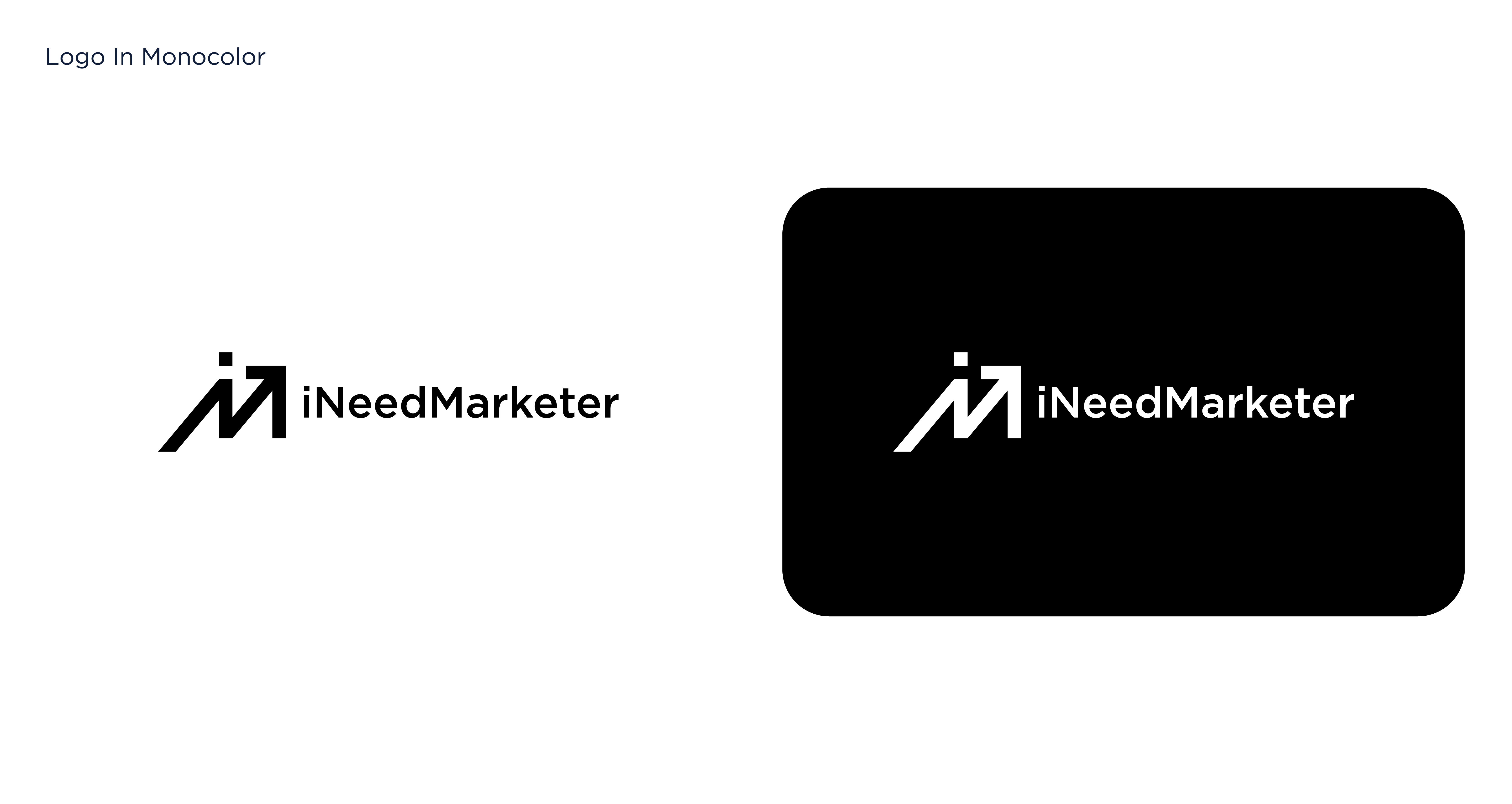 iNeedMarketer - Logo Design by Omar Faruk on Dribbble