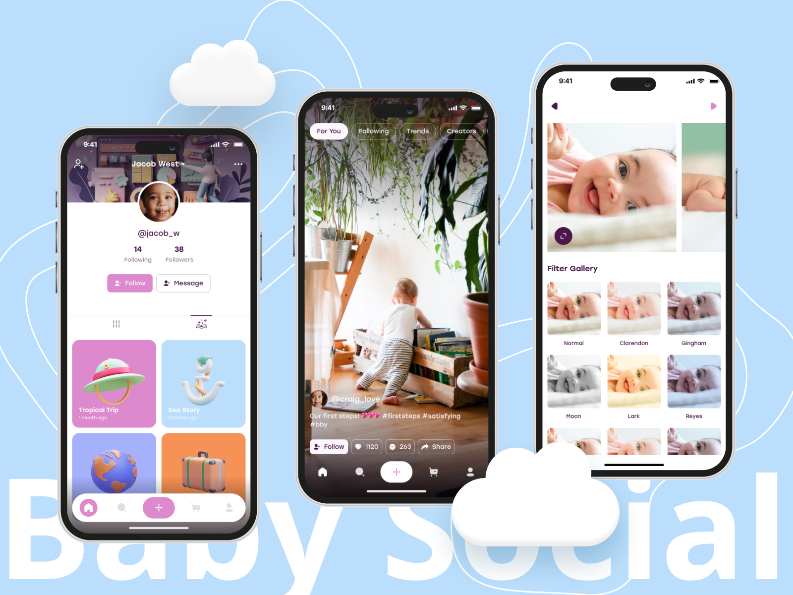 BBY Social Media App by Koncepted on Dribbble
