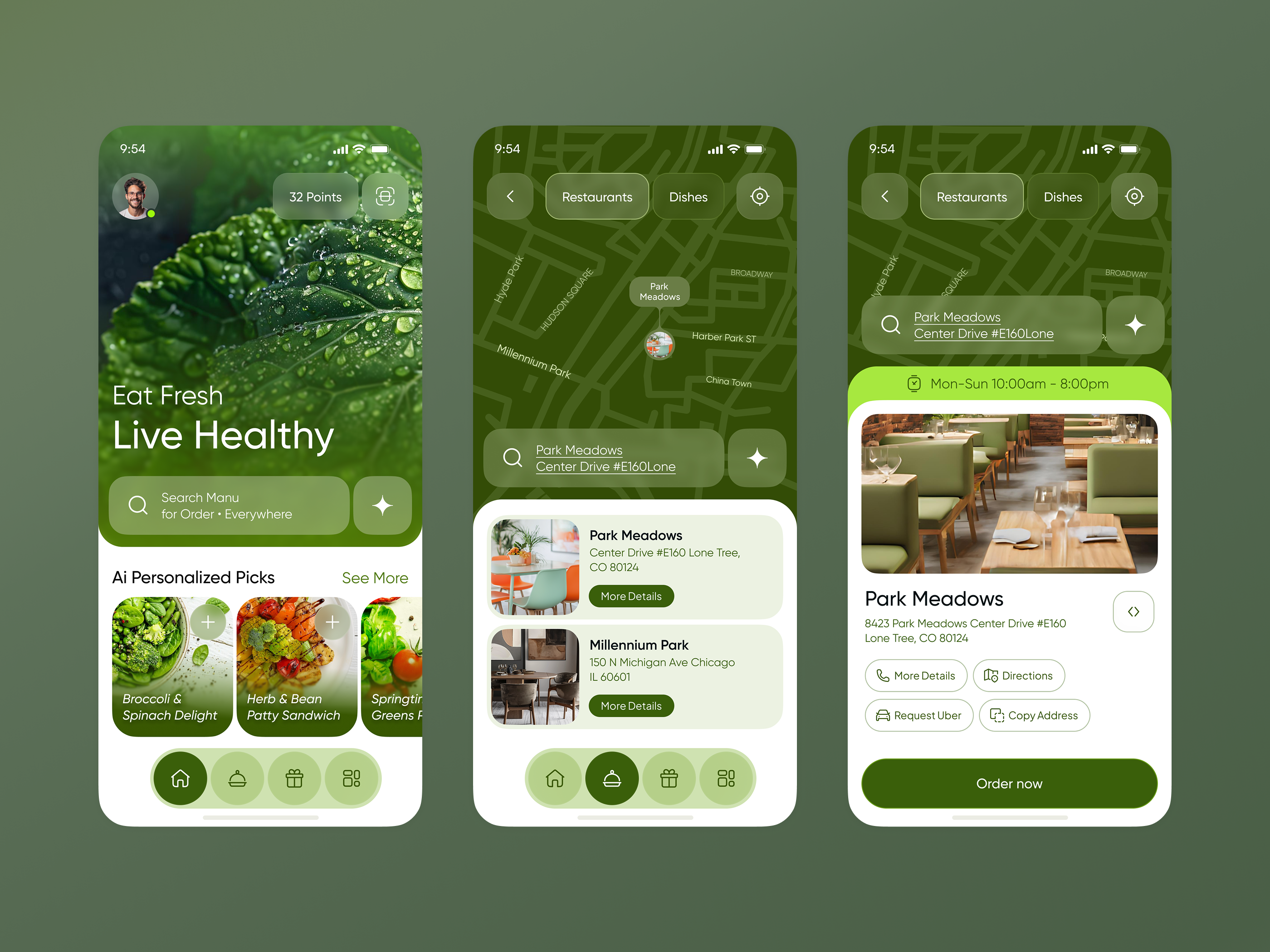 Grillix — AI-Powered Healthy Food Ordering App UI UX Design by Aftabul ...