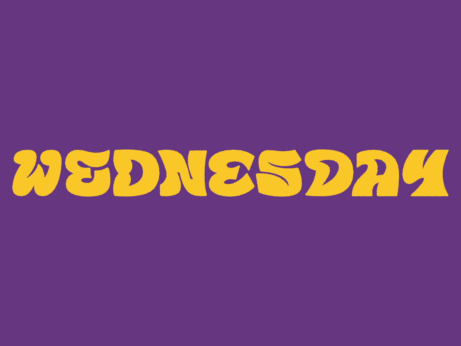 Lettering week — Wednesday by Viacheslav Vystupov on Dribbble