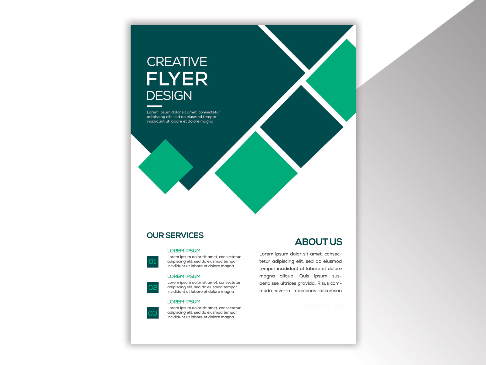 Flyer design by rimjim on Dribbble