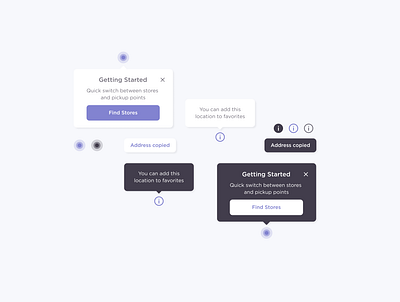 Tooltips UI Design by UIHannah on Dribbble