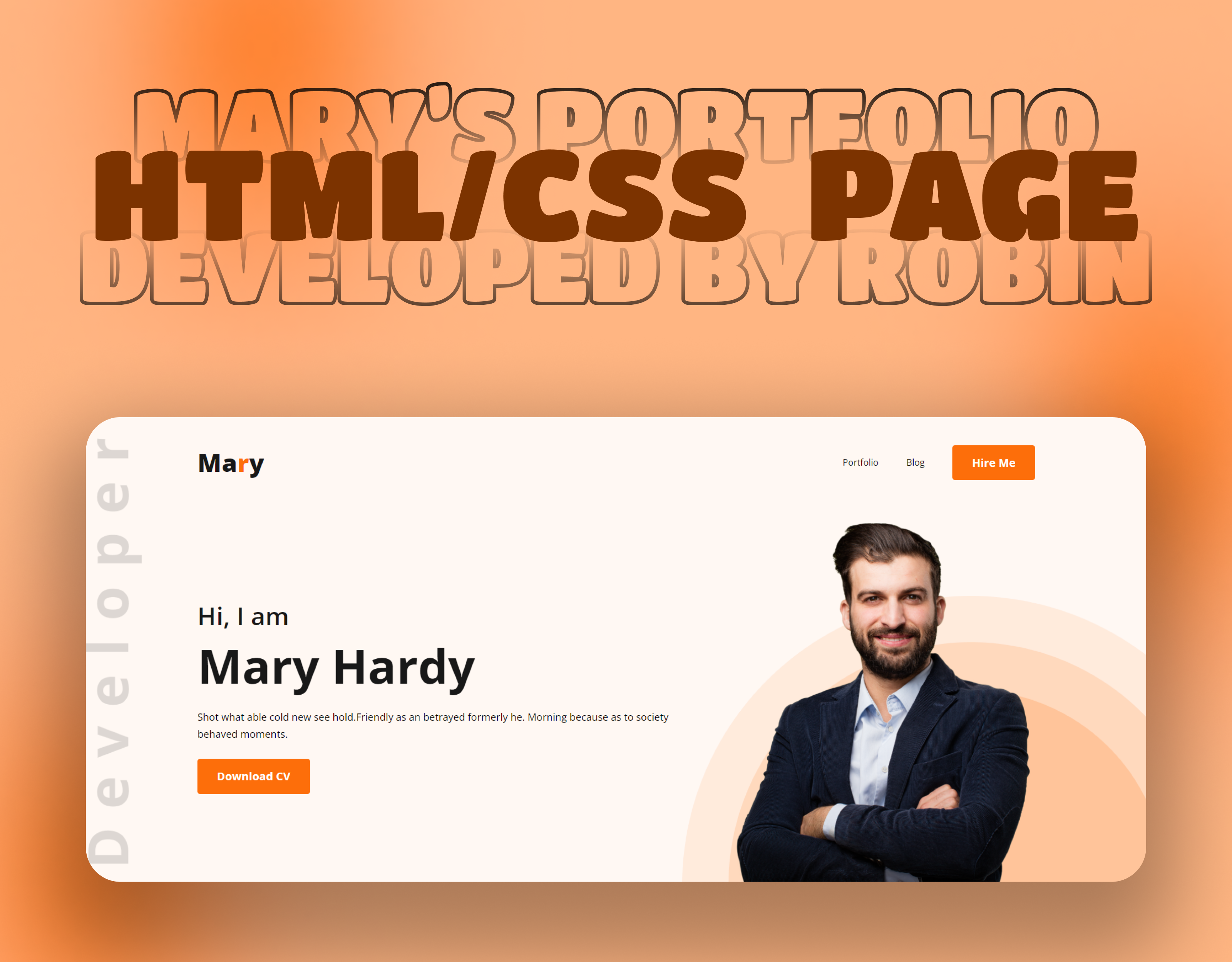 Browse thousands of Html Css Portfolio images for design inspiration ...