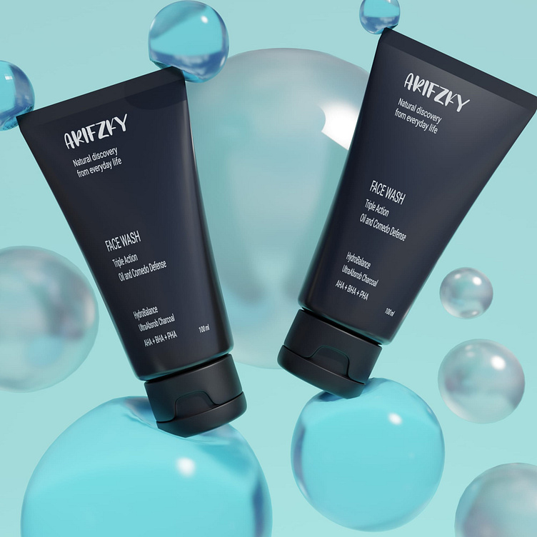 FACE WAH PRODUCT by Arif Rizky Hidayat on Dribbble