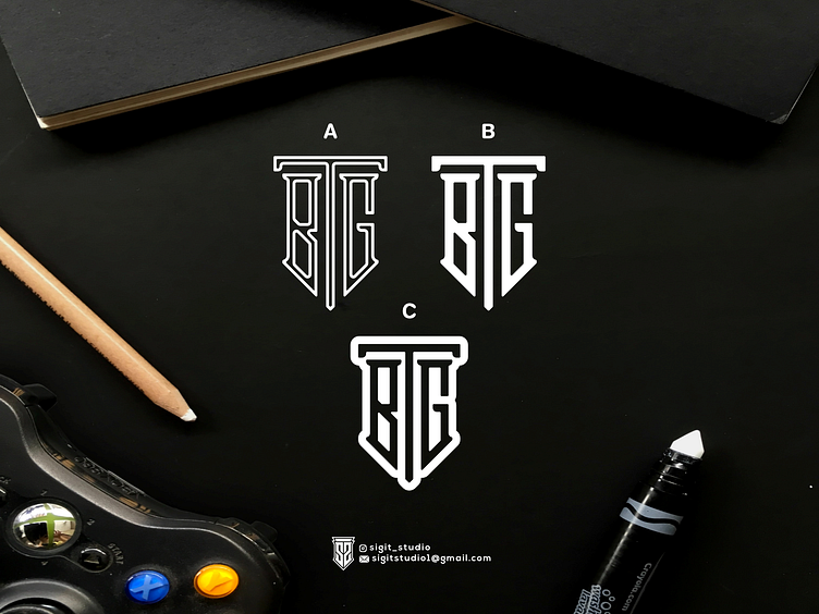 BTG monogram logo concept by sigit_studio on Dribbble