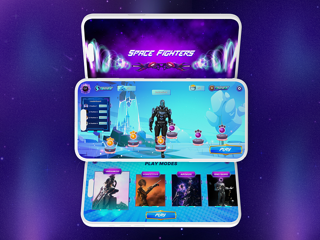 Game UI Design designs, themes, templates and downloadable graphic ...