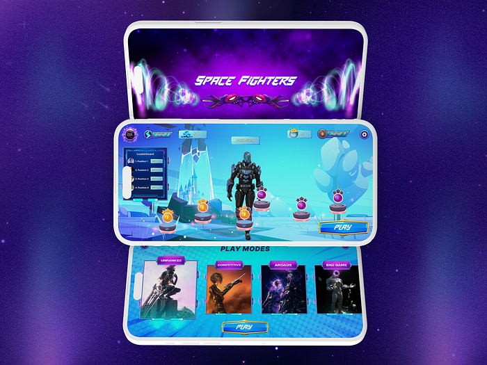 Game UI Design designs, themes, templates and downloadable graphic ...