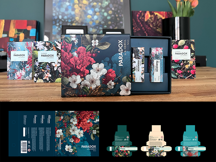 PARADOX perfumes packaging design - sample pack by Urszula Krasny on ...