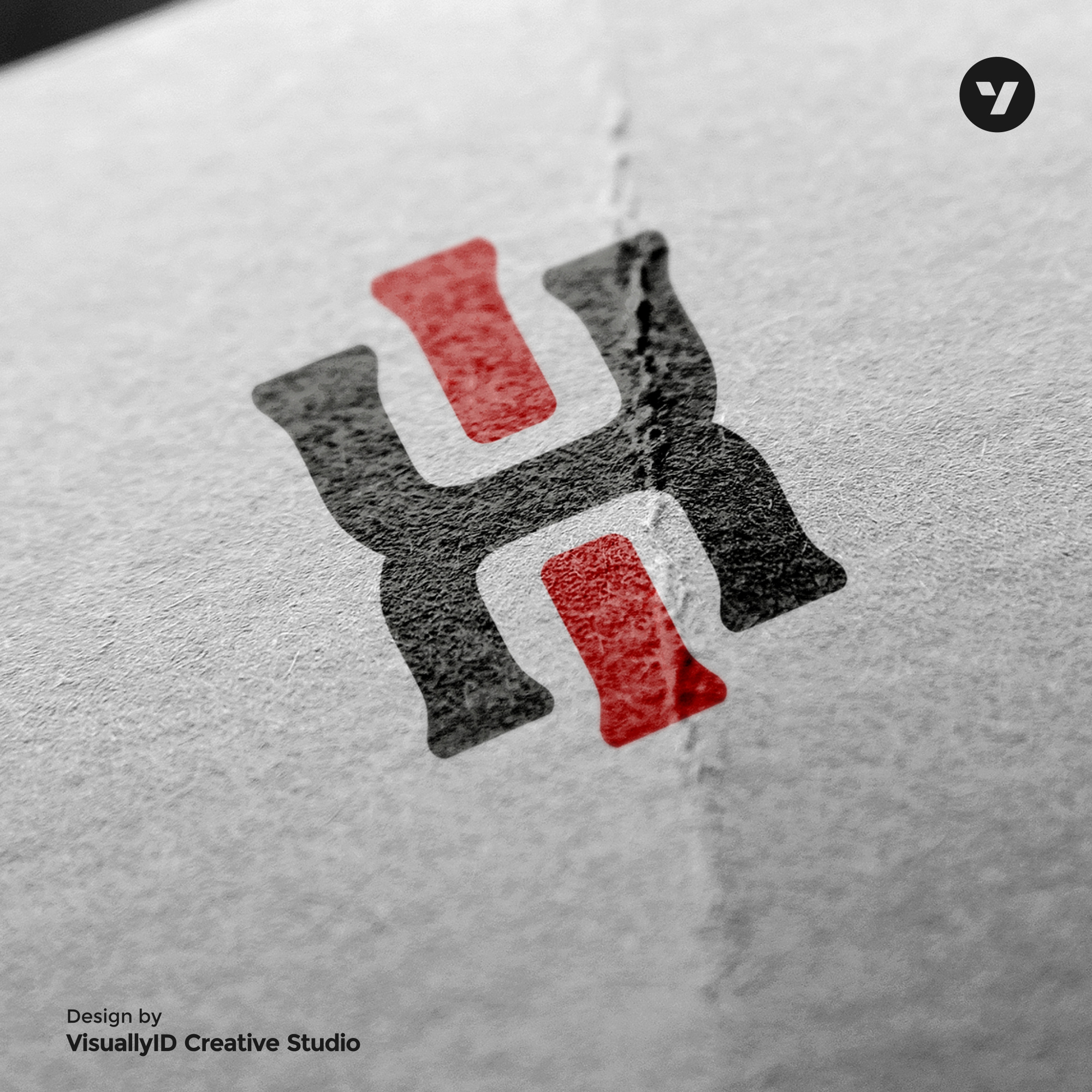 Letter H & I Retro Logo Design by VisuallyID Studio on Dribbble