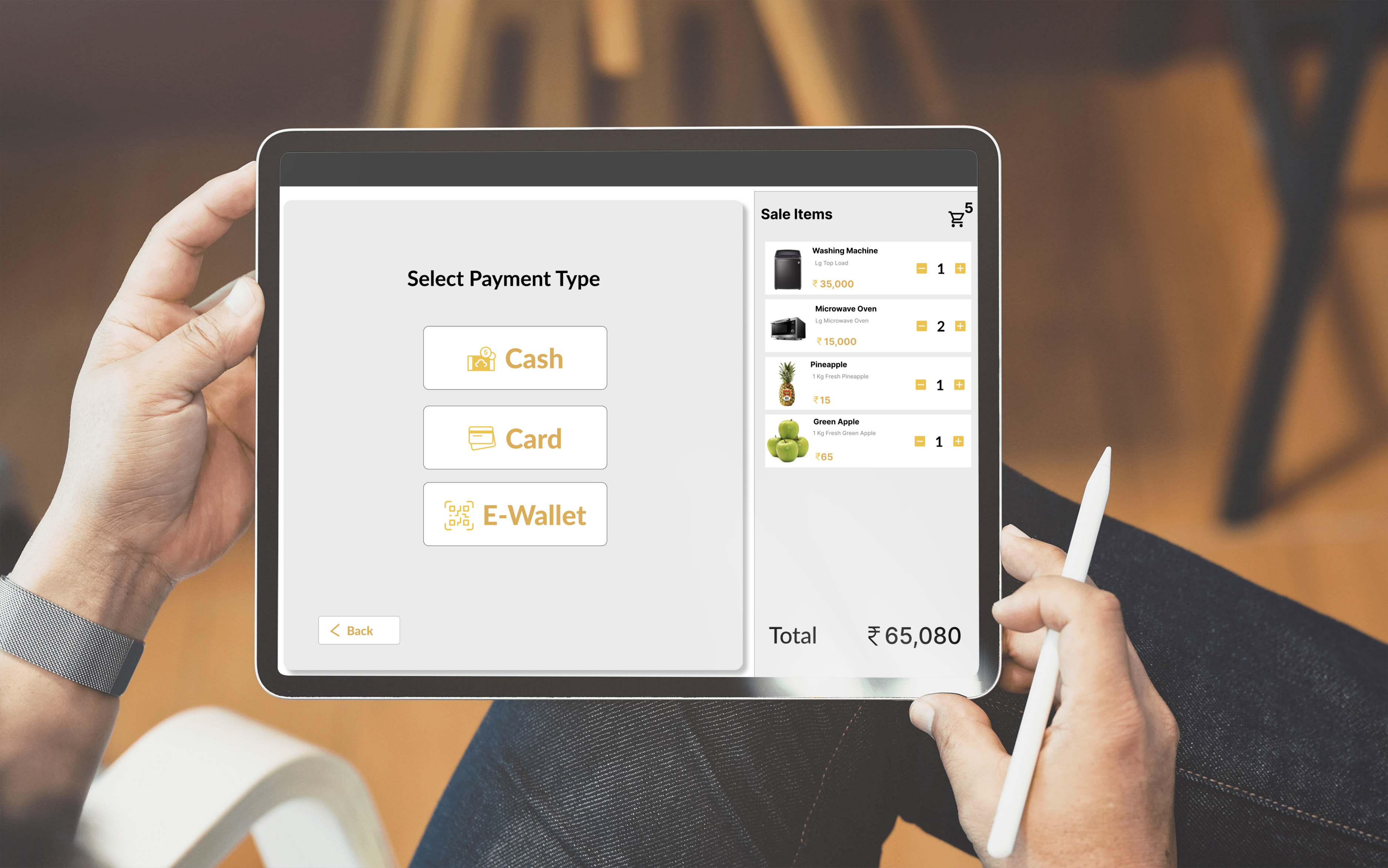 Point of Sale System Design for a Retail Shop by Saptha V on Dribbble
