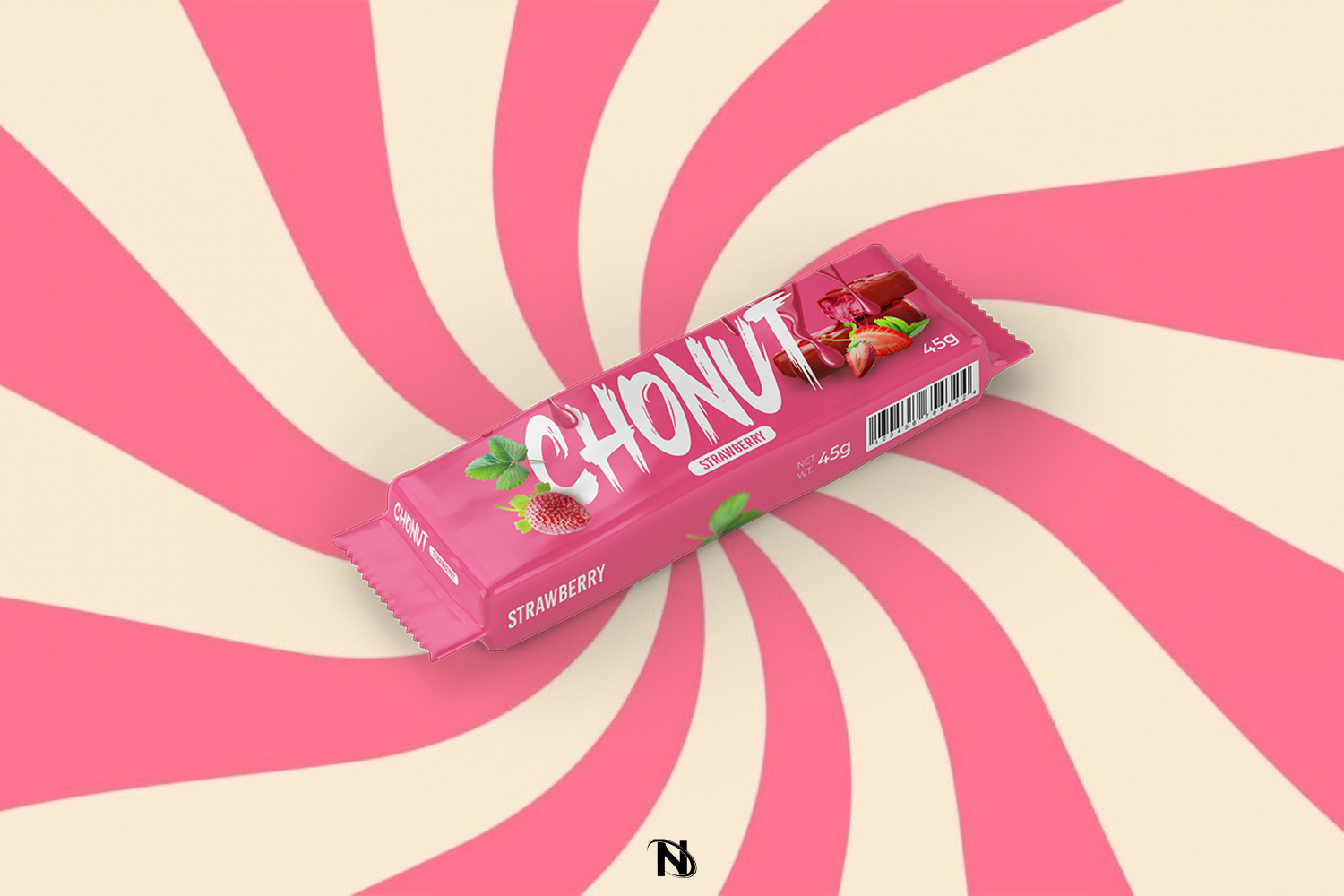 Chonut Concept Chocolate Bar by Design by Nimesh on Dribbble