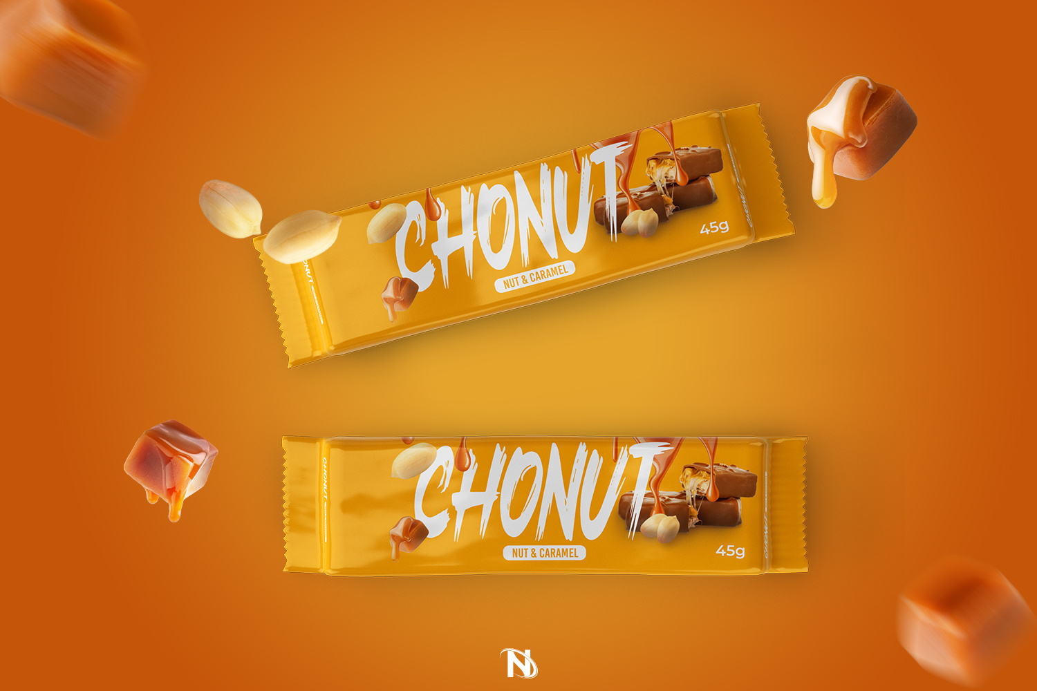 Chonut Concept Chocolate Bar by Design by Nimesh on Dribbble