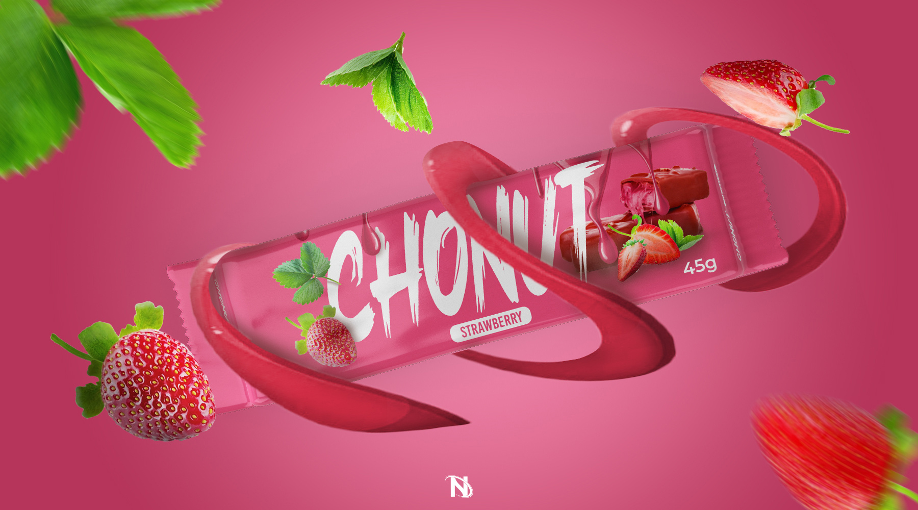 Chonut Concept Chocolate Bar by Design by Nimesh on Dribbble