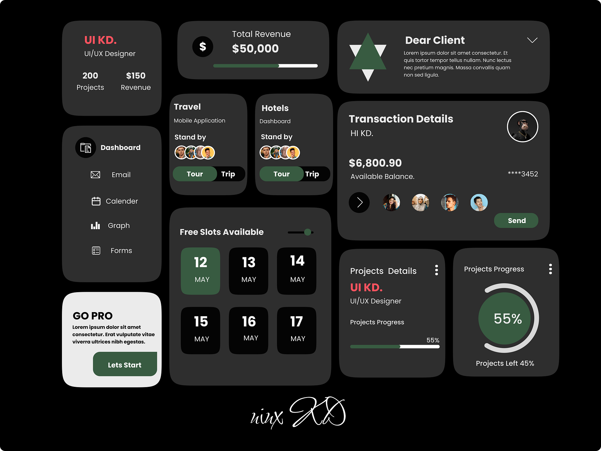 Progress Bar by UI/UX_KD on Dribbble