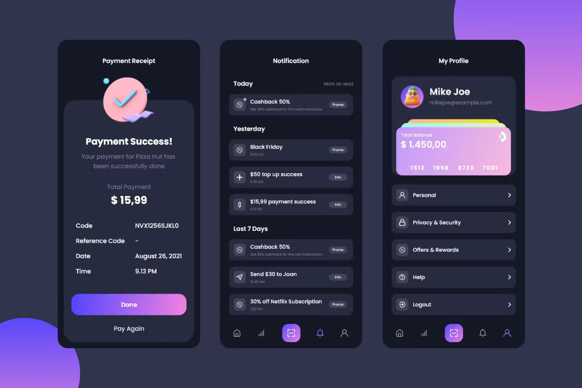 E- Wallet by SaaS Expert, B2B, UI UX Designer on Dribbble
