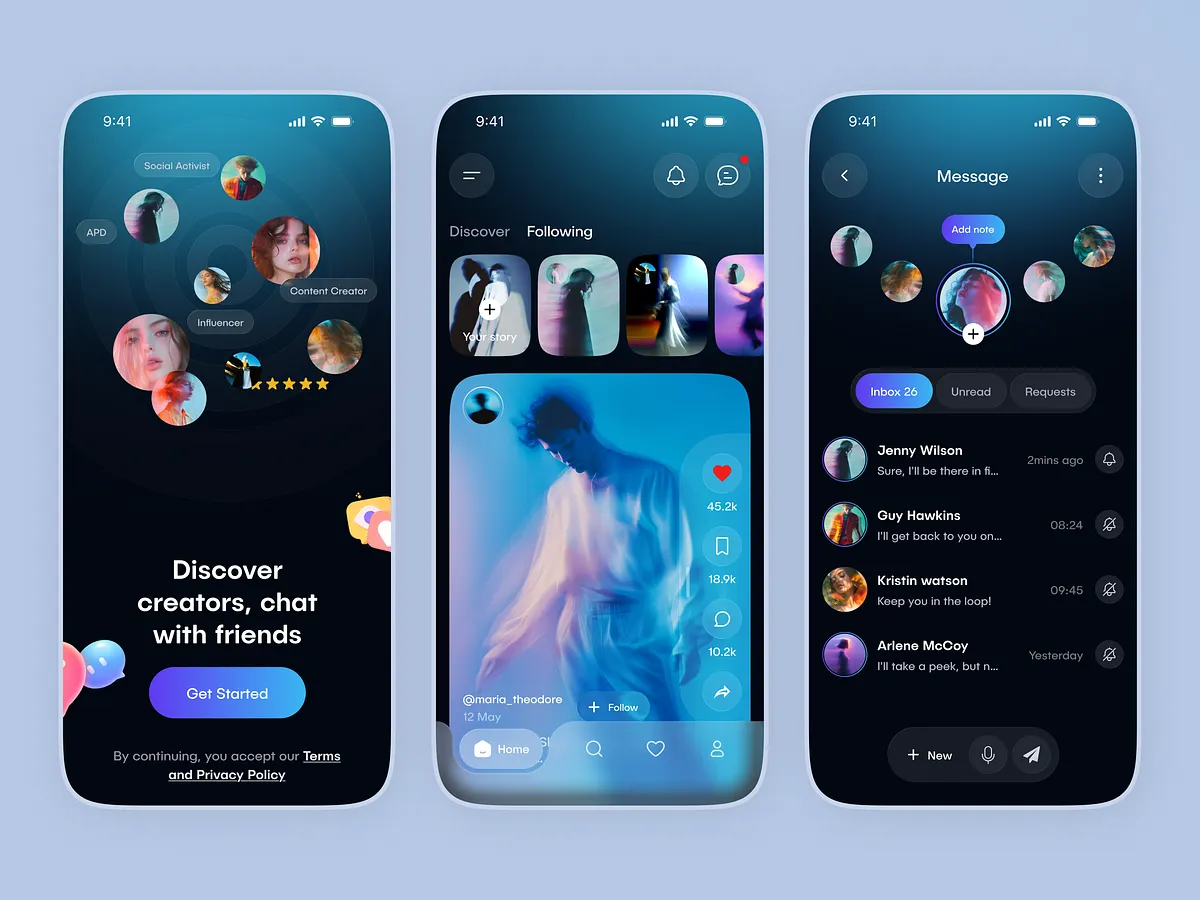 Browse thousands of Chat UI Mobile App images for design inspiration ...