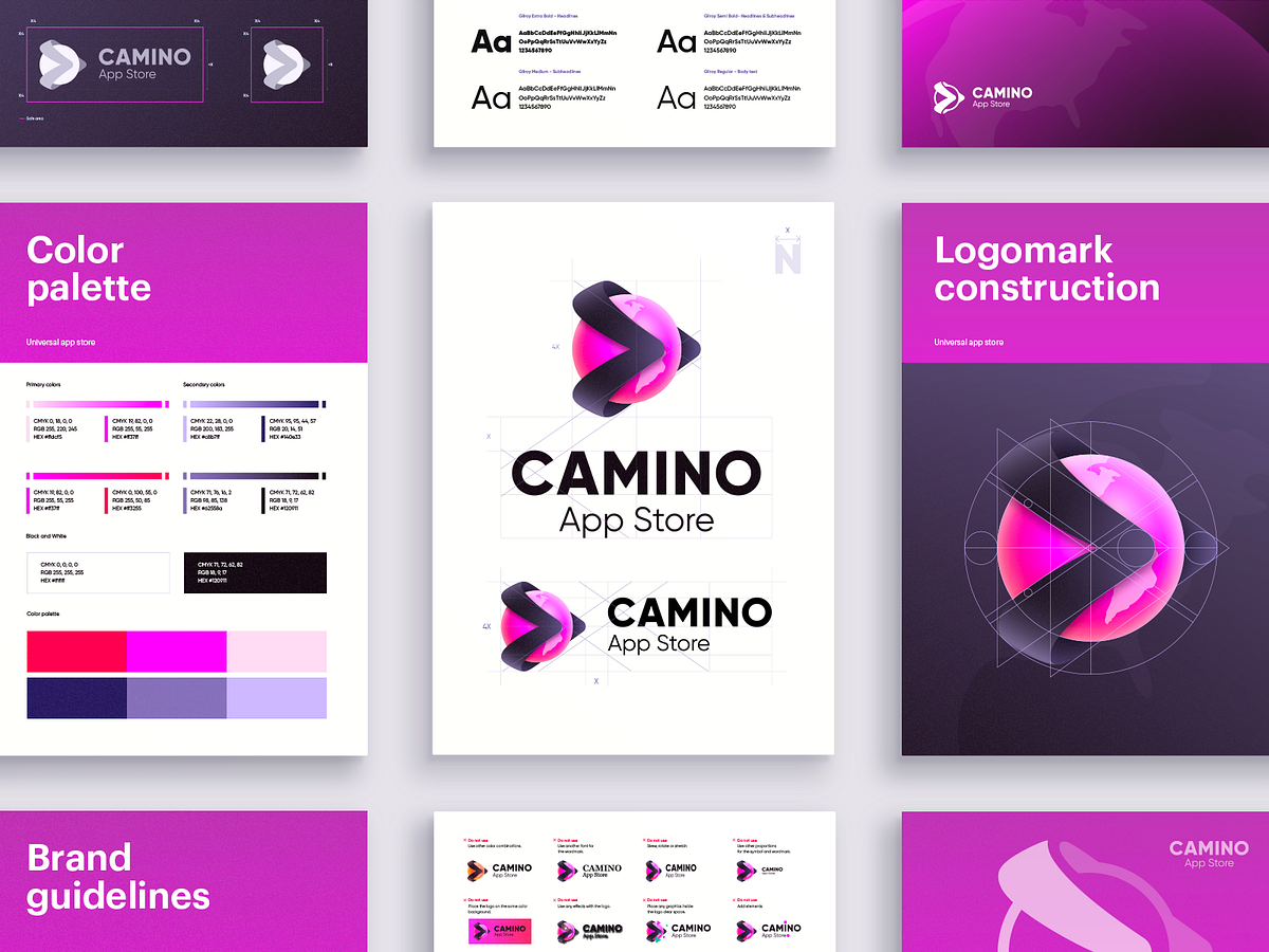 Browse thousands of Camino Logo images for design inspiration | Dribbble