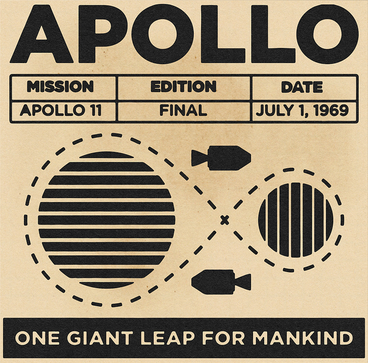 Apollo 11 by Phill Monson on Dribbble