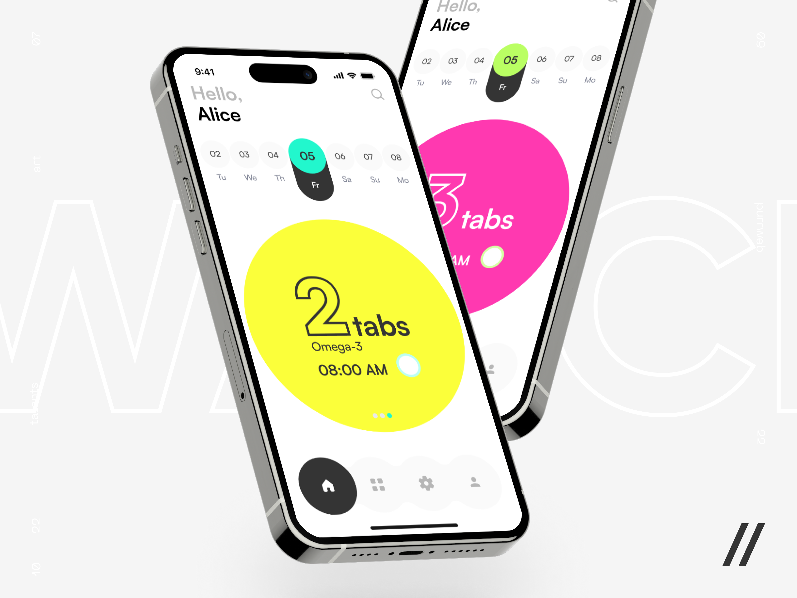 Vitamin Reminder Mobile IOS App by Purrweb UI/UX Agency on Dribbble