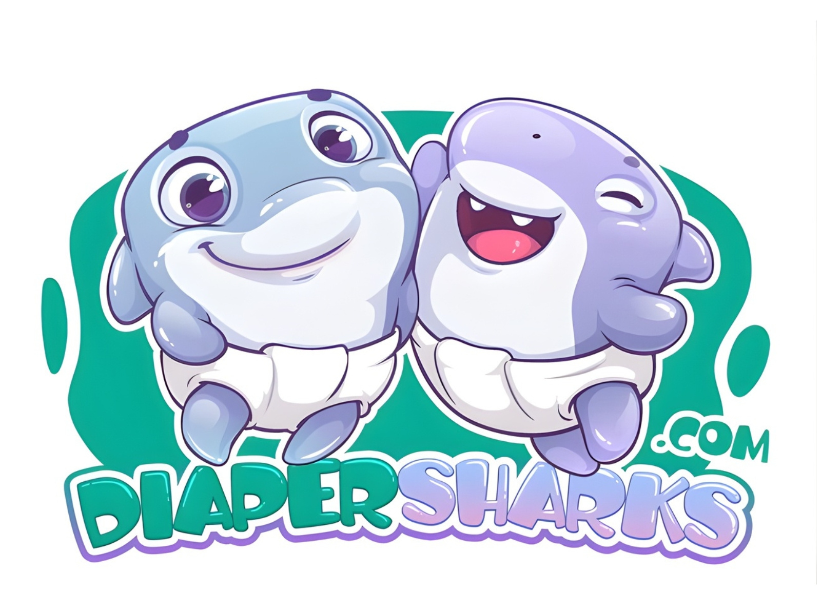 Cartoon Shark Logo Design, Cute Shark Character Logo by Beehaya on Dribbble