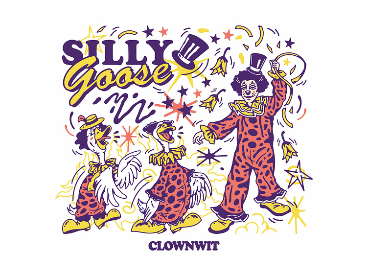 Silly Goose by WIJASETA on Dribbble