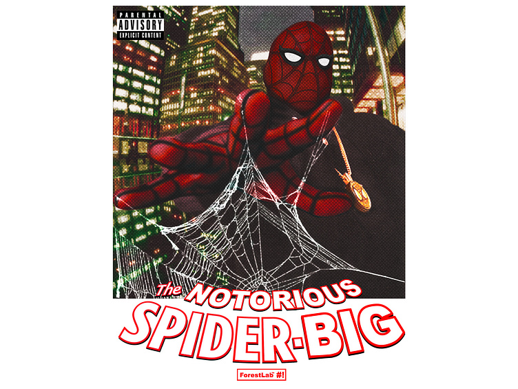 The Notorious Spider Big by Donnie Bonelli on Dribbble
