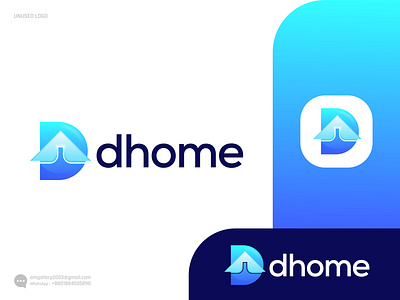 D Home Logo Design by Arafat Mahmud on Dribbble