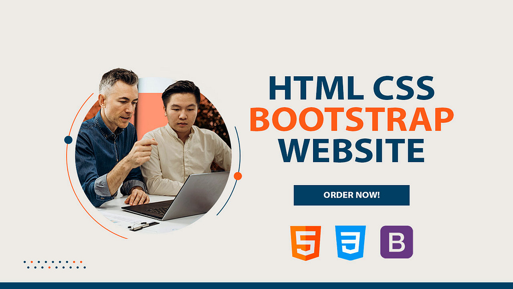 I will design a responsive HTML CSS bootstrap website by Spark Solutionz on Dribbble