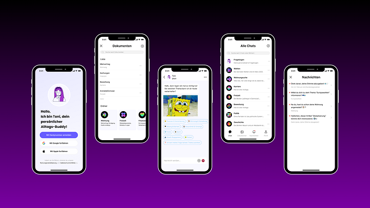 Mobile App Interface Design by Nini Ts. on Dribbble