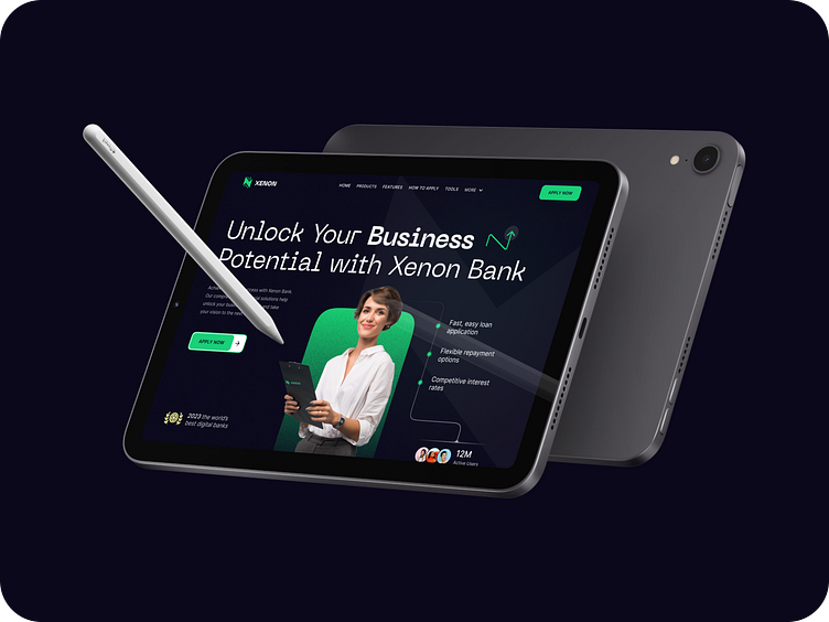 bank lending business website - UX & UI Case Study by Nishar Multani UX/UI Design on Dribbble