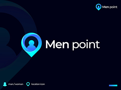 Men Point Logo Mark designs, themes, templates and downloadable graphic ...