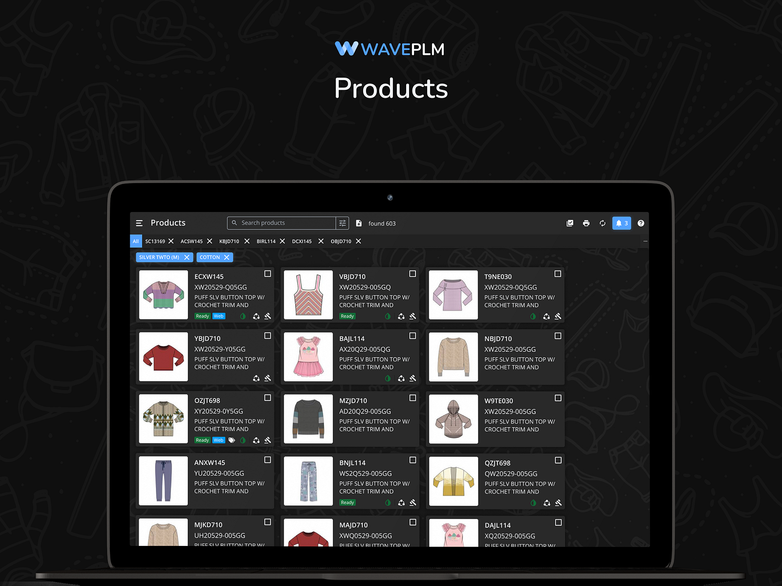 Fashion PLM - Products by Wave PLM on Dribbble